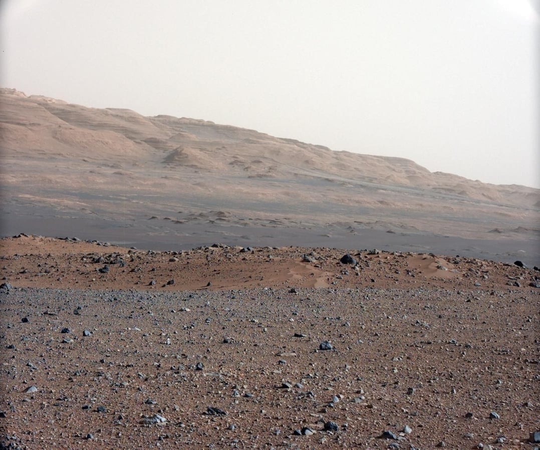 Desktop Wallpaper: Mars as seen by Curiosity - TechRepublic